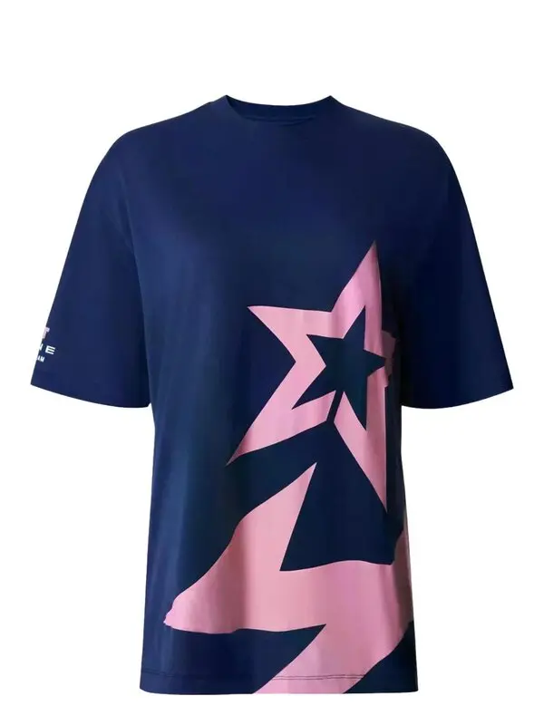 Perfect Moment Star-print T-shirt - Blue