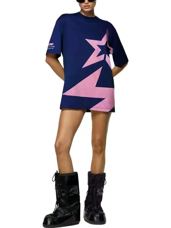 Perfect Moment Star-print T-shirt - Blue