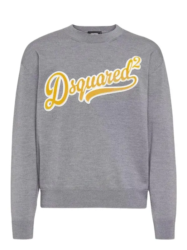Dsquared2 Fine-knit Jumper - Grey
