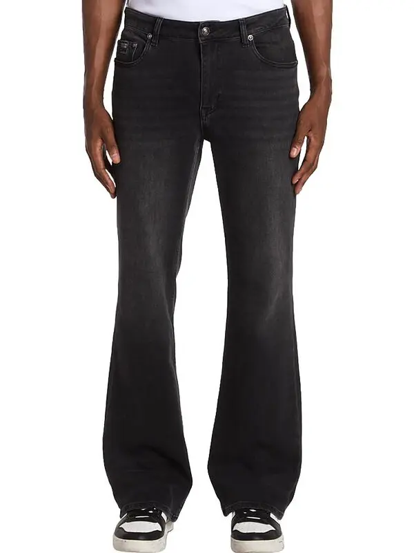 Versace Straight Slouchy Fit Jeans - Black