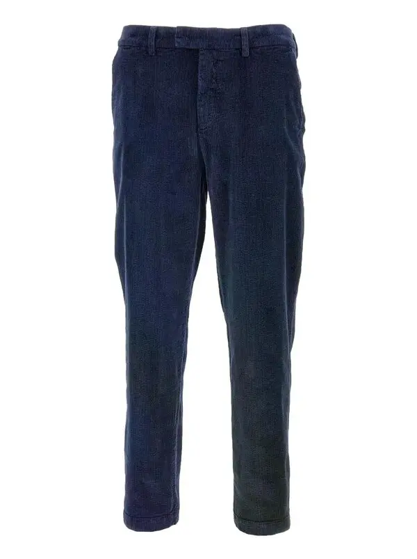 Barena Venezia Ribbed Corduroy Trousers - Blue