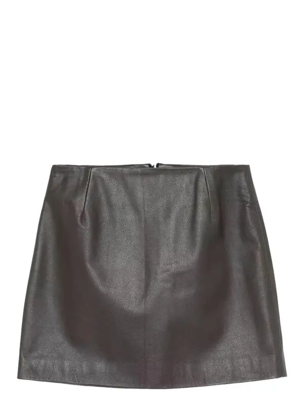 BLAZÉ MILANO A-line Mini Skirt - Brown