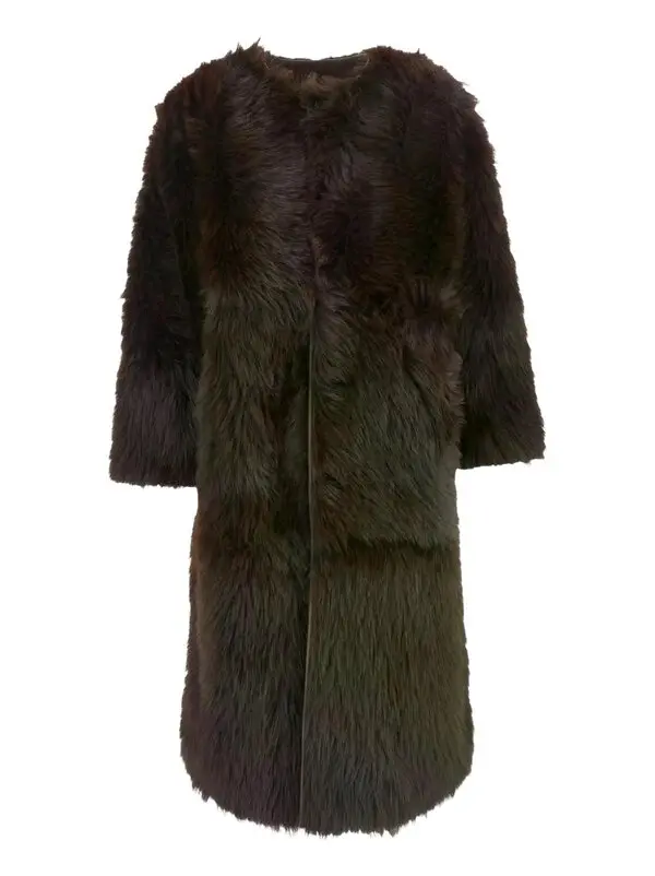 URBANCODE Faux-fur Coat - Brown