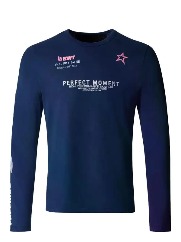 Perfect Moment Alpine Long-sleeve T-shirt - Blue