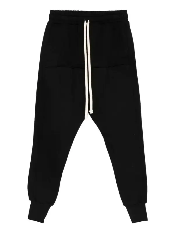 HAMZA Drawstring Trousers - Black