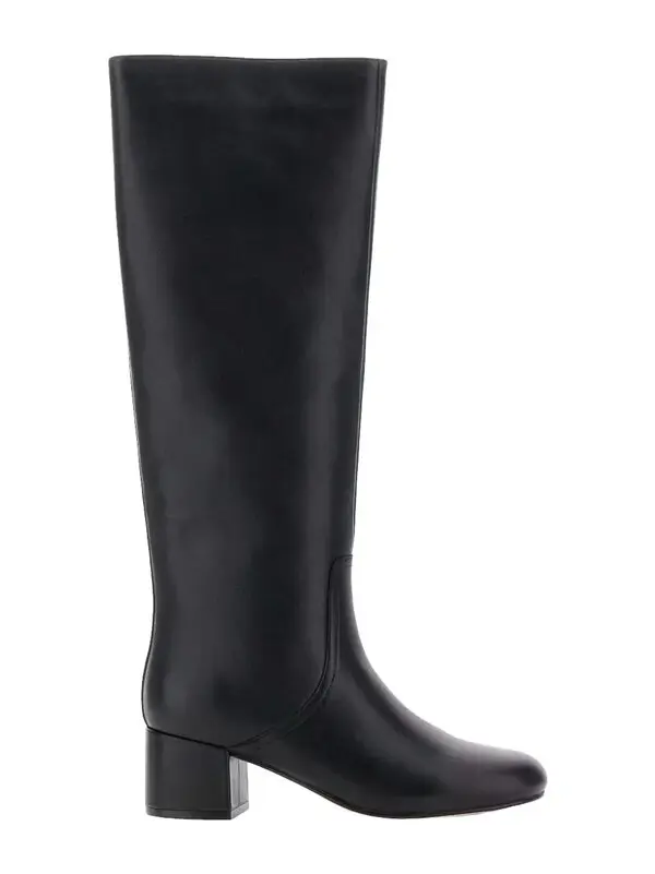 TWINSET Knee-high Block-heel Boots - Black
