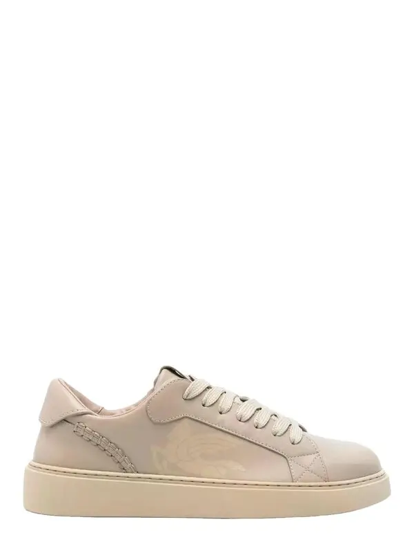 Etro Logo-print Sneakers - Neutrals