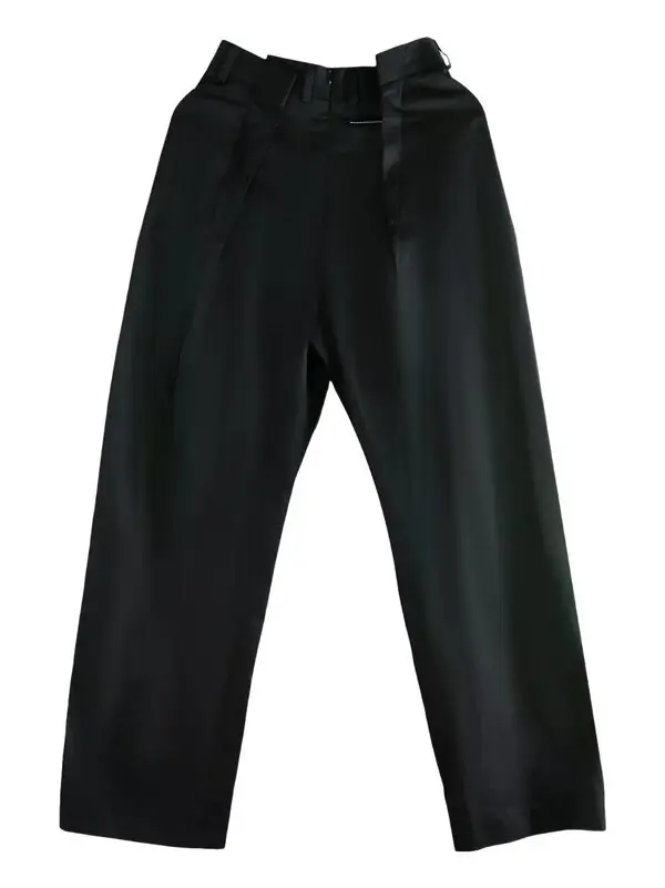 MAISON MARGIELA Pleated-front Trousers - Black
