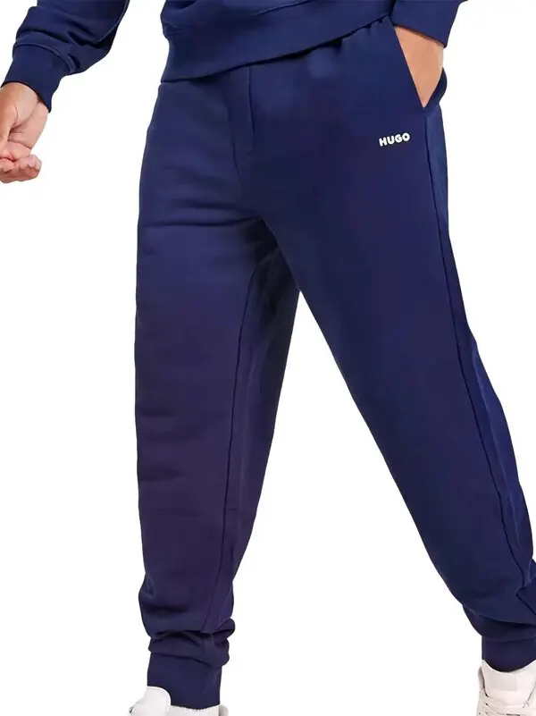 Hugo Cotton Track Pants - Blue