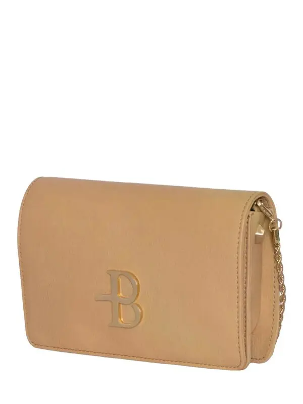 BALLANTYNE Flap Shoulder Bag With Chain Strap - Neutrals