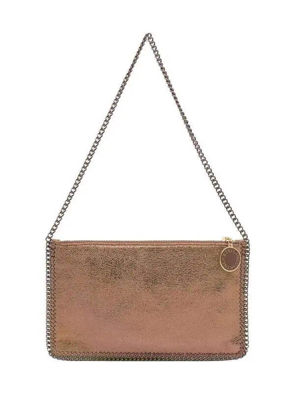 Stella McCartney Falabella Chain-trimmed Shoulder Bag - Pink