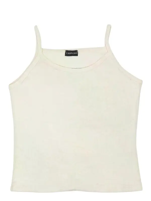 Callipygian Sleeveless Top - Neutrals