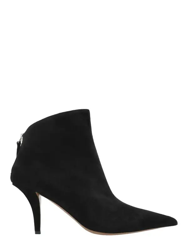 Paris Texas 105mm Jessica Suede Ankle Boots - Black