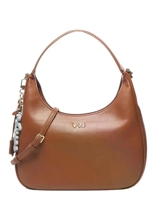 V°73 Half-moon Shoulder Bag - Brown