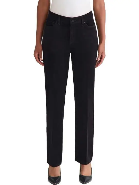 Jones New York Lexington Straight Leg Trousers - Jones Black