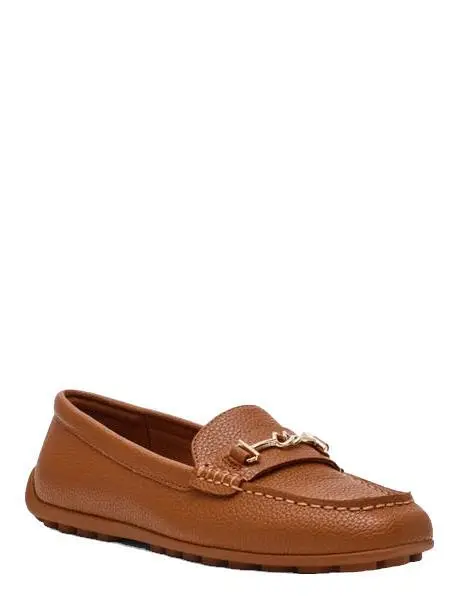 Anne Klein Hanna Bit Loafer - Cognac