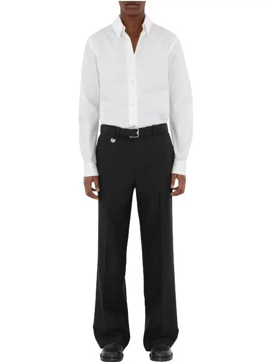 Burberry Cotton Formal Shirt - White