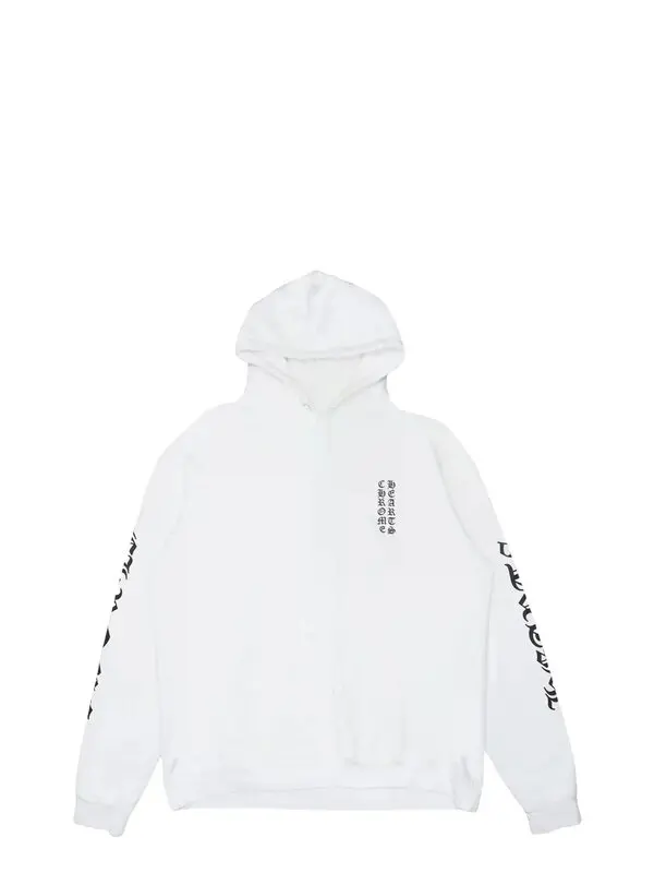 Chrome Hearts Logo-print Hoodie - White