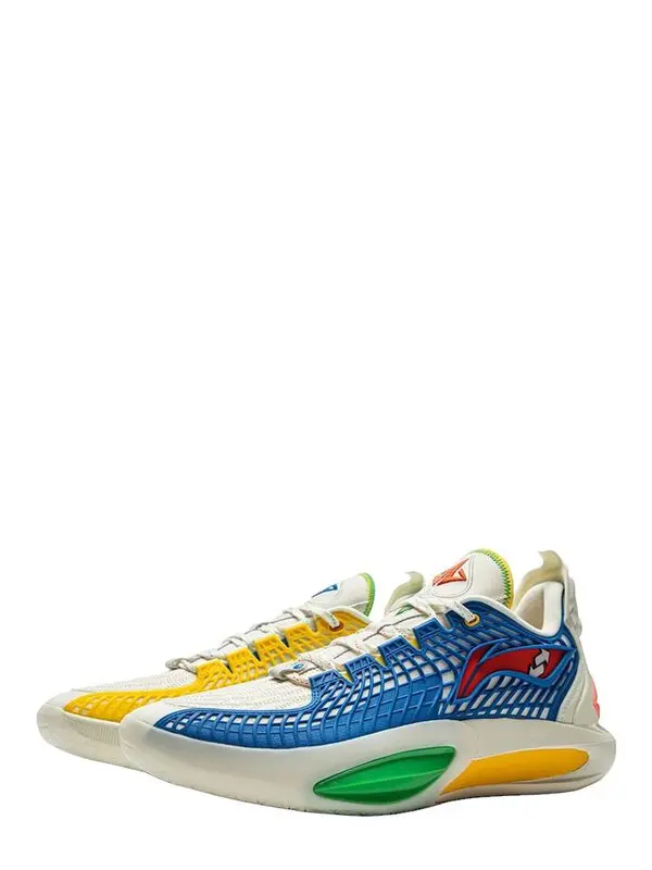 LI-NING Jimmy Butler 3 Card Player Athletic Sneakers - White/blue/red
