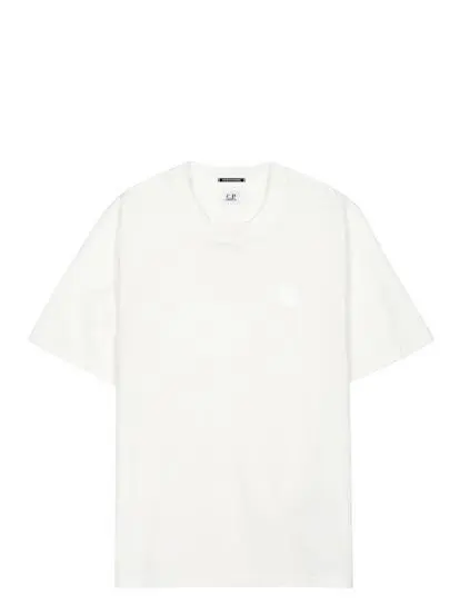 C.P. COMPANY Logo Short Sleeve T-shirt - White