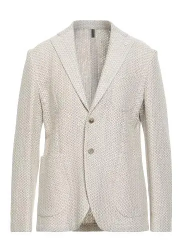 L.B.M. 1911 L. B.m. 1911 Blazer Cream Size Cotton, Linen - White