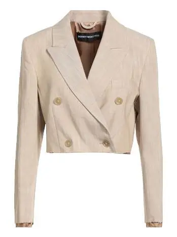 DEPARTMENT 5 Piqué Blazer - Beige