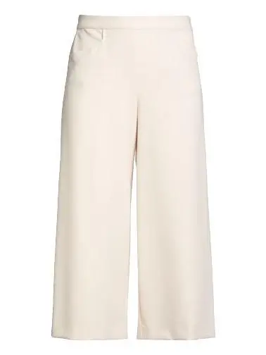 CARACTÈRE Wide-leg Crepe Pants - White