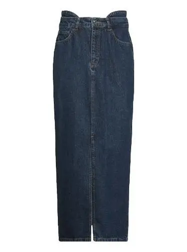 CARACTÈRE Denim Pencil Skirt - Blue