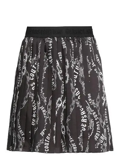 Versace Mini Pleated Skirt - Black