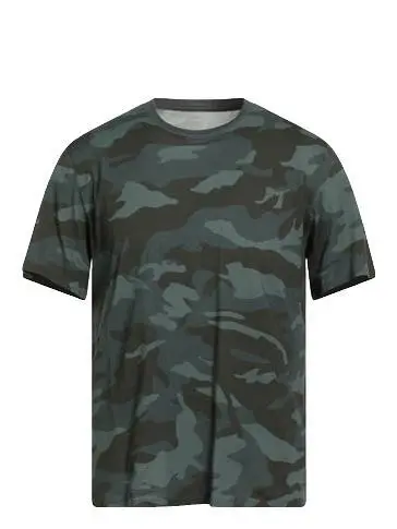 Majestic Filatures T-shirt Military Size Cotton - Green