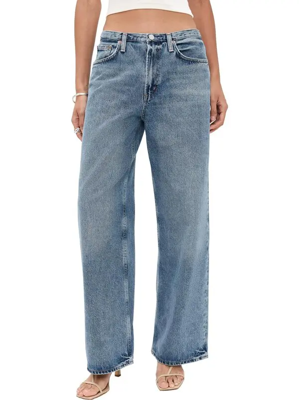 AGOLDE Keira Straight Leg Jeans - Downtown