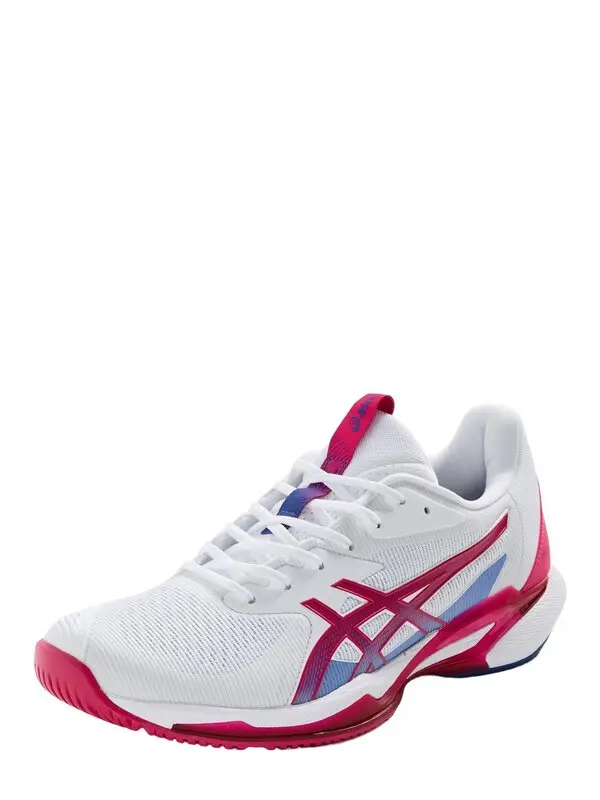 Asics Solution Speed Ff 3 Tennis Sneakers - White/bright Rose