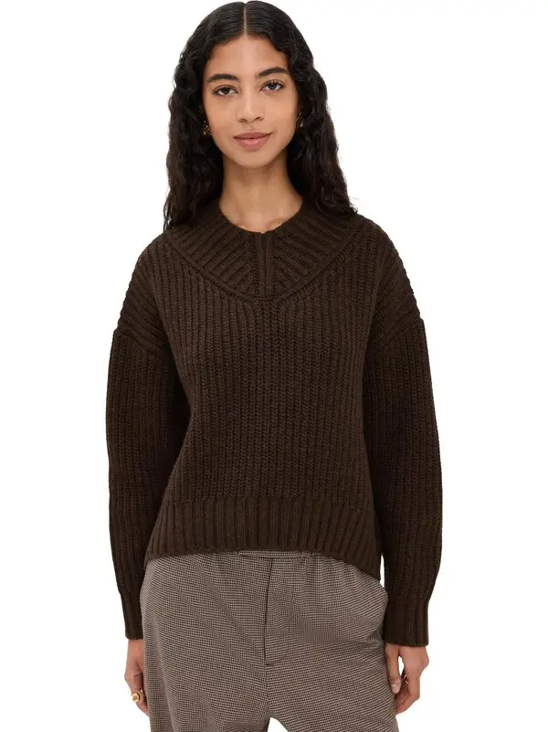 Staud Otto Sweater - Earth