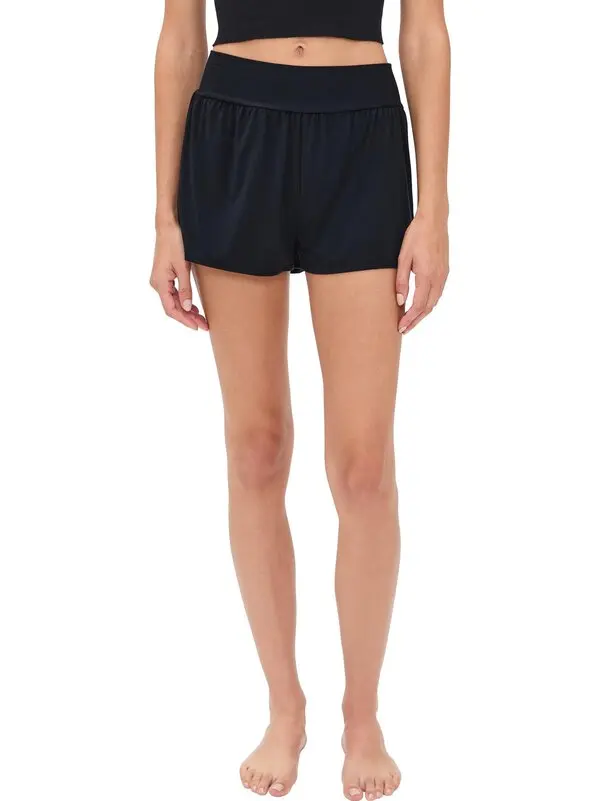 Commando Butter Relaxed Shorts - Black