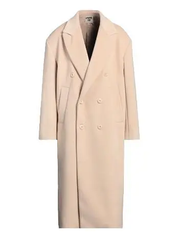 A PAPER KID Double-breasted Coat - Beige