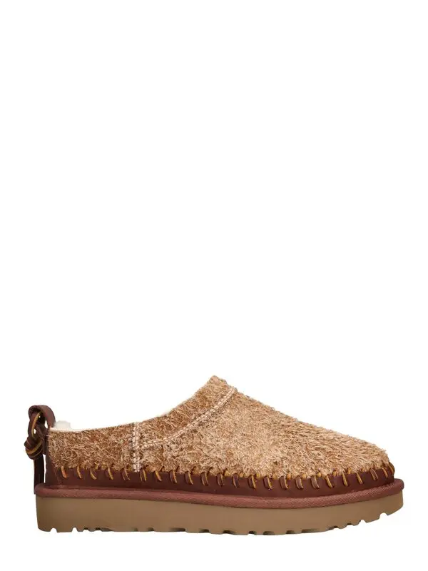 UGG Suede Classic Micro Biarritz Slippers - Beige