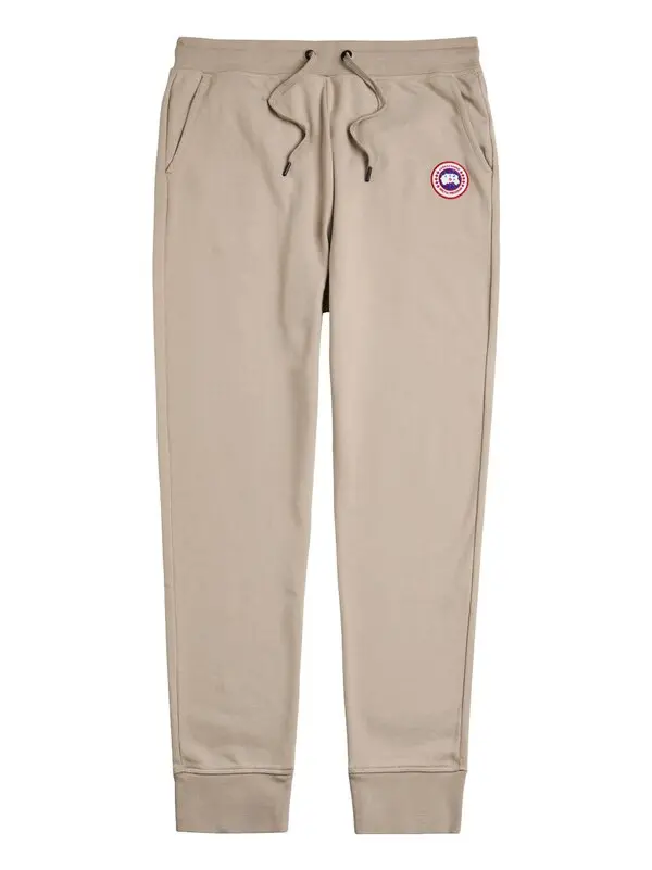 Canada Goose Huron Logo Cotton Sweatpants - Beige