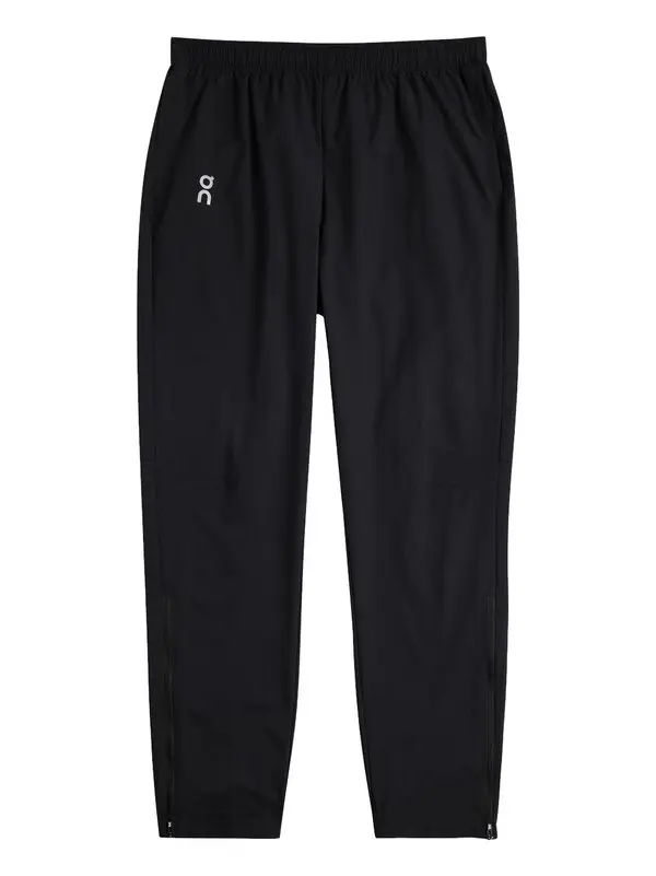 On Core Logo Shell Trousers - Black