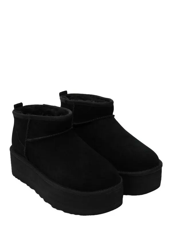UGG Classic Ultra Mini Platform Boots - Black