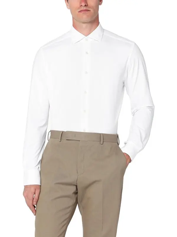 XACUS Active Twill Shirt - White