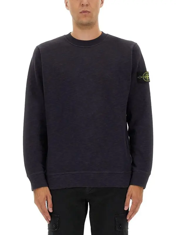 Stone Island Cotton Sweatshirt - Grey