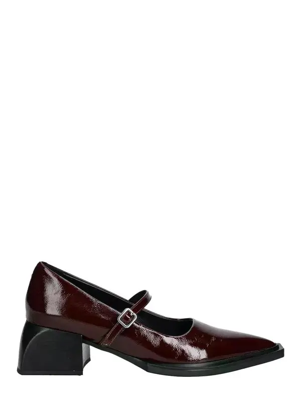 VAGABOND SHOEMAKERS 55mm Patent-leather Buckle Pumps - Red