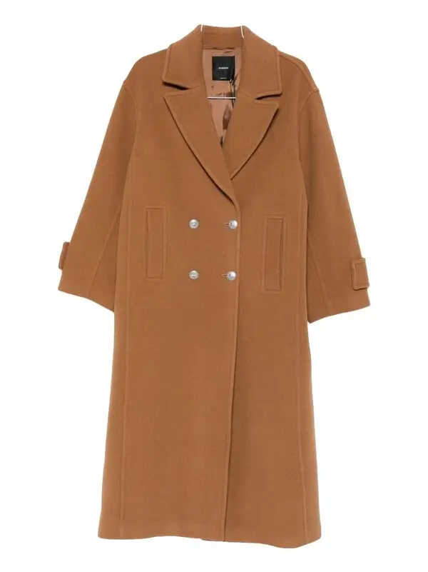Pinko Camembert Coat - Brown