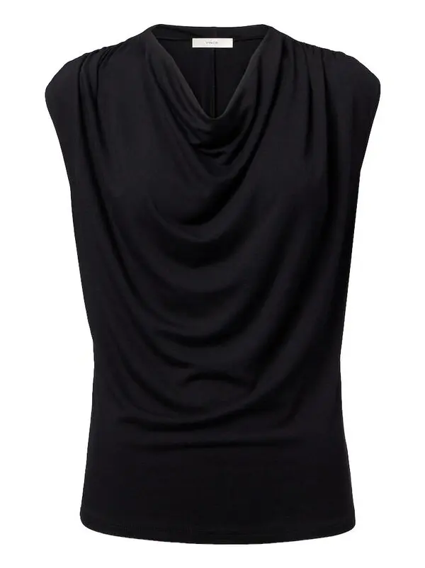 Vince Sleeveless Top - Black