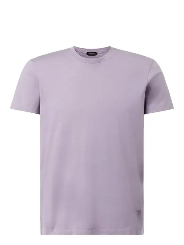 TOM FORD Cotton Jersey T-shirt - Purple