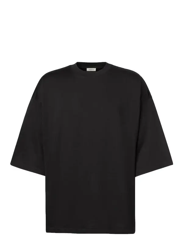 Fear Of God Cotton-blend Jersey T-shirt - Black