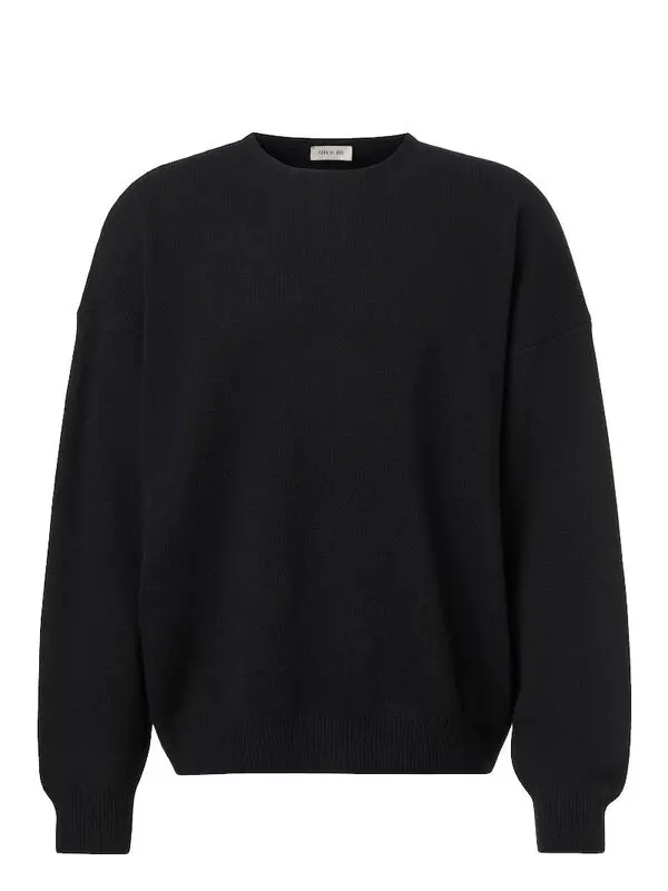 Fear Of God Virgin Wool Sweater - Black