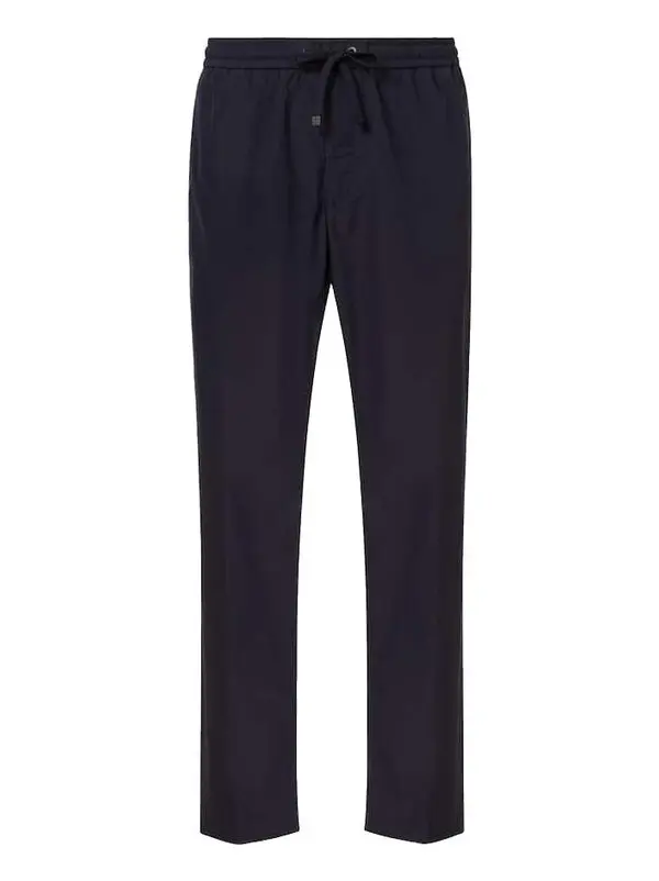Moncler Technical Straight Pants - Blue