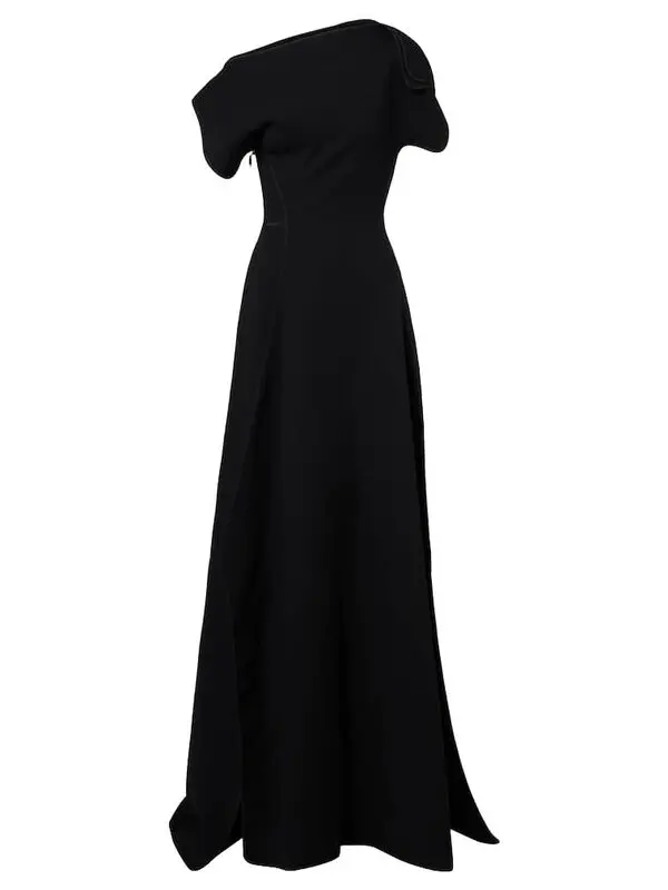 Maticevski Synergy Asymmetric Gown - Black