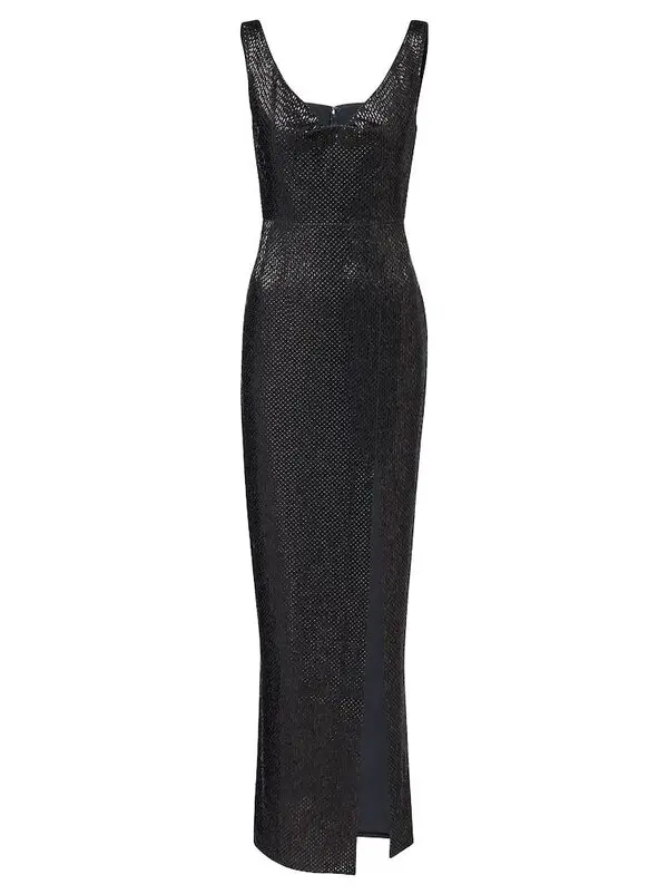 Roland Mouret Embellished Crêpe Gown - Grey
